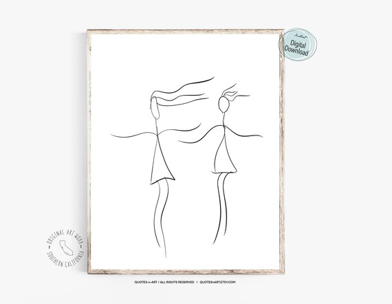 Whimsical Line Drawings