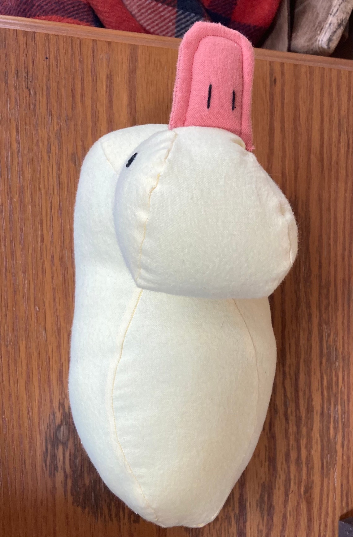 Duck Plush Handmade Stuffed Duck Made With Recycled - Etsy