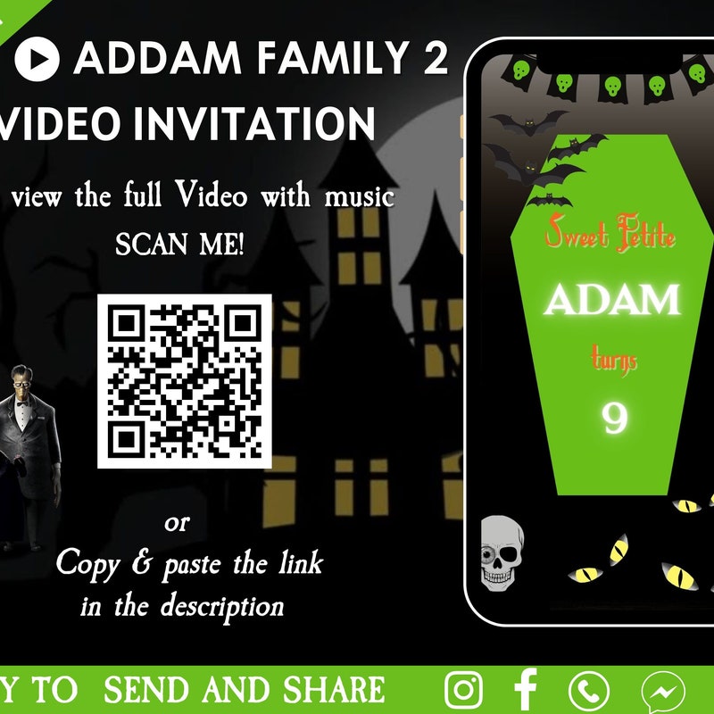 Addams Family Party - Etsy