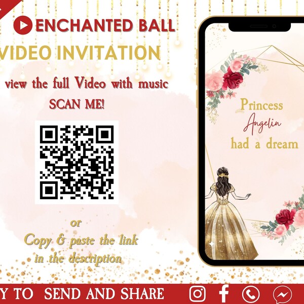Royal Ball Invite - Etsy