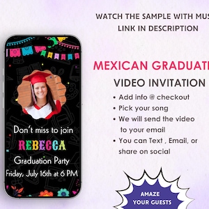 Mexican Graduation Invitation - Mexican Fiesta Graduation Invitation ...