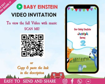 Little Einsteins Invitation Little Einsteins Birthday Little Einsteins ...