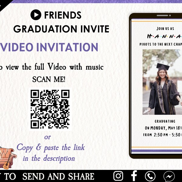 Friends Theme Graduation Party - Etsy