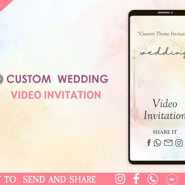 Destination Wedding Video Invitation Flying High on Loves Wings ...