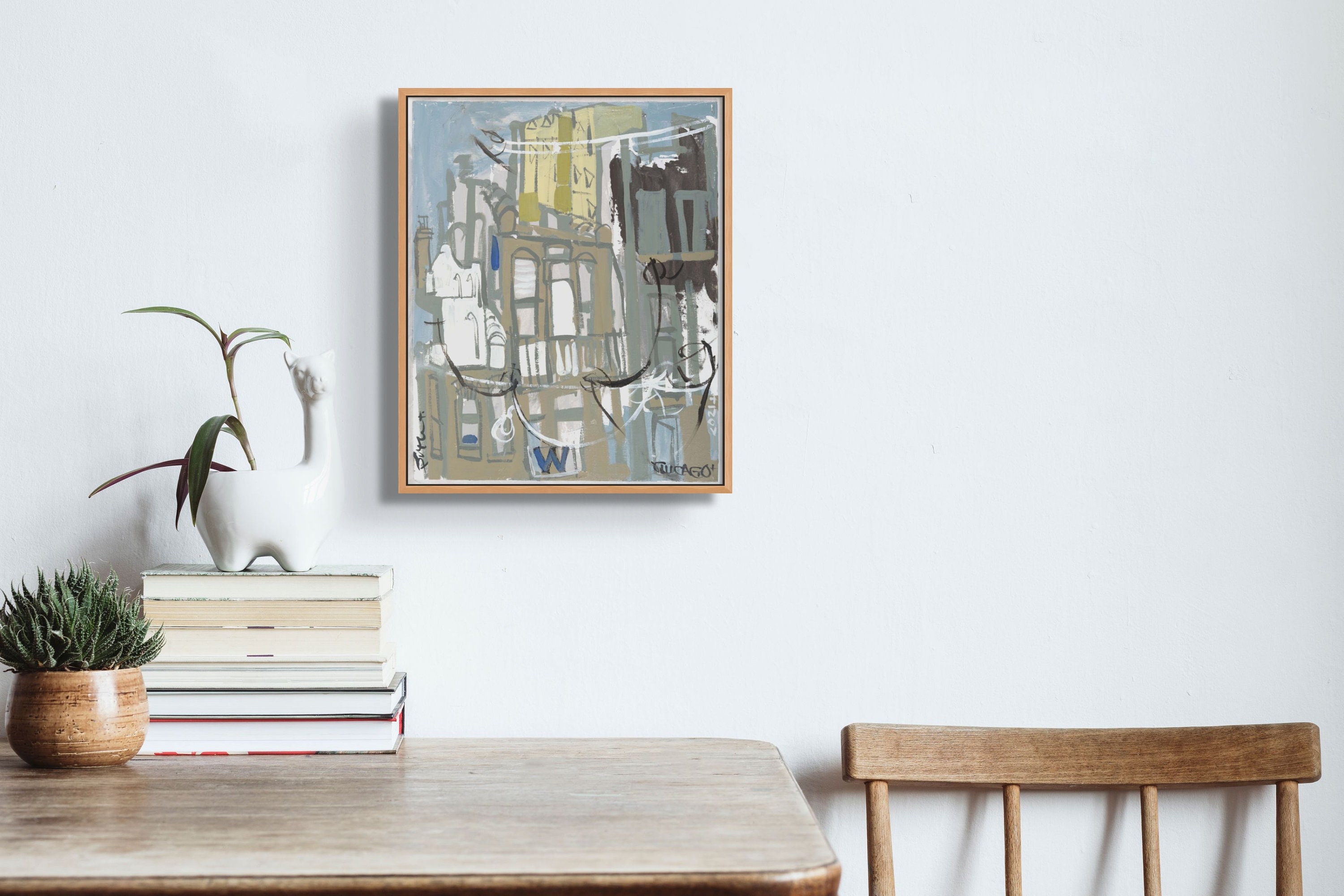 Chicago View, Wrigleyville Alley. Erin Mcgee Ferrell - Etsy