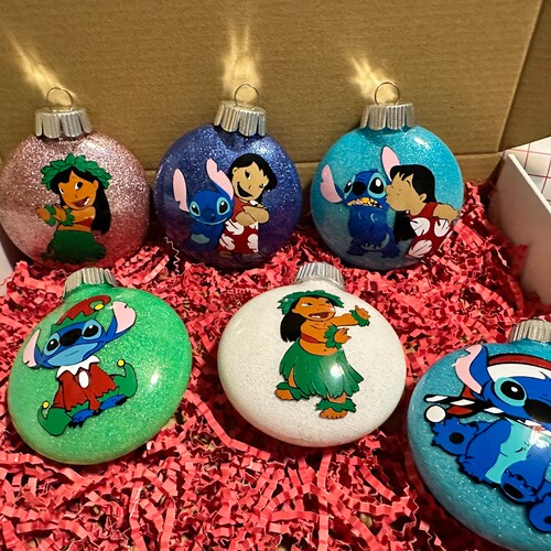 Lilo and Stitch Christmas Ornament From Disney - Etsy