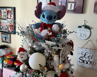 Lilo and Stitch Tree Topper - Etsy UK