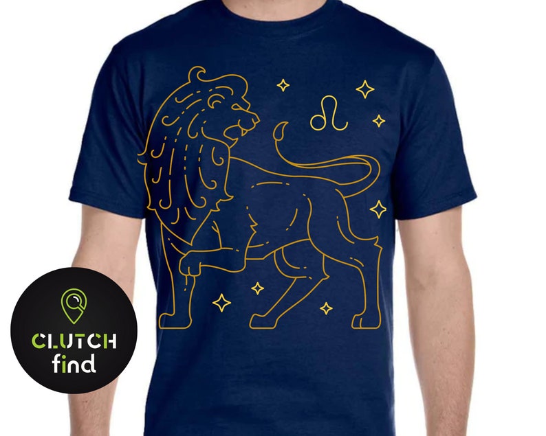 Leo Fire Sign Zodiac Digital Art SVG PNG Customizable - Etsy