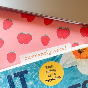 Bookmark Sticky Notes | Post It Notes | Currently Reading - Etsy