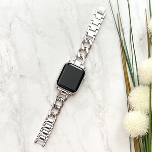 Chain Apple Watch Band 38mm 40mm 41mm 42mm 44mm 45mm, One Chain Apple ...