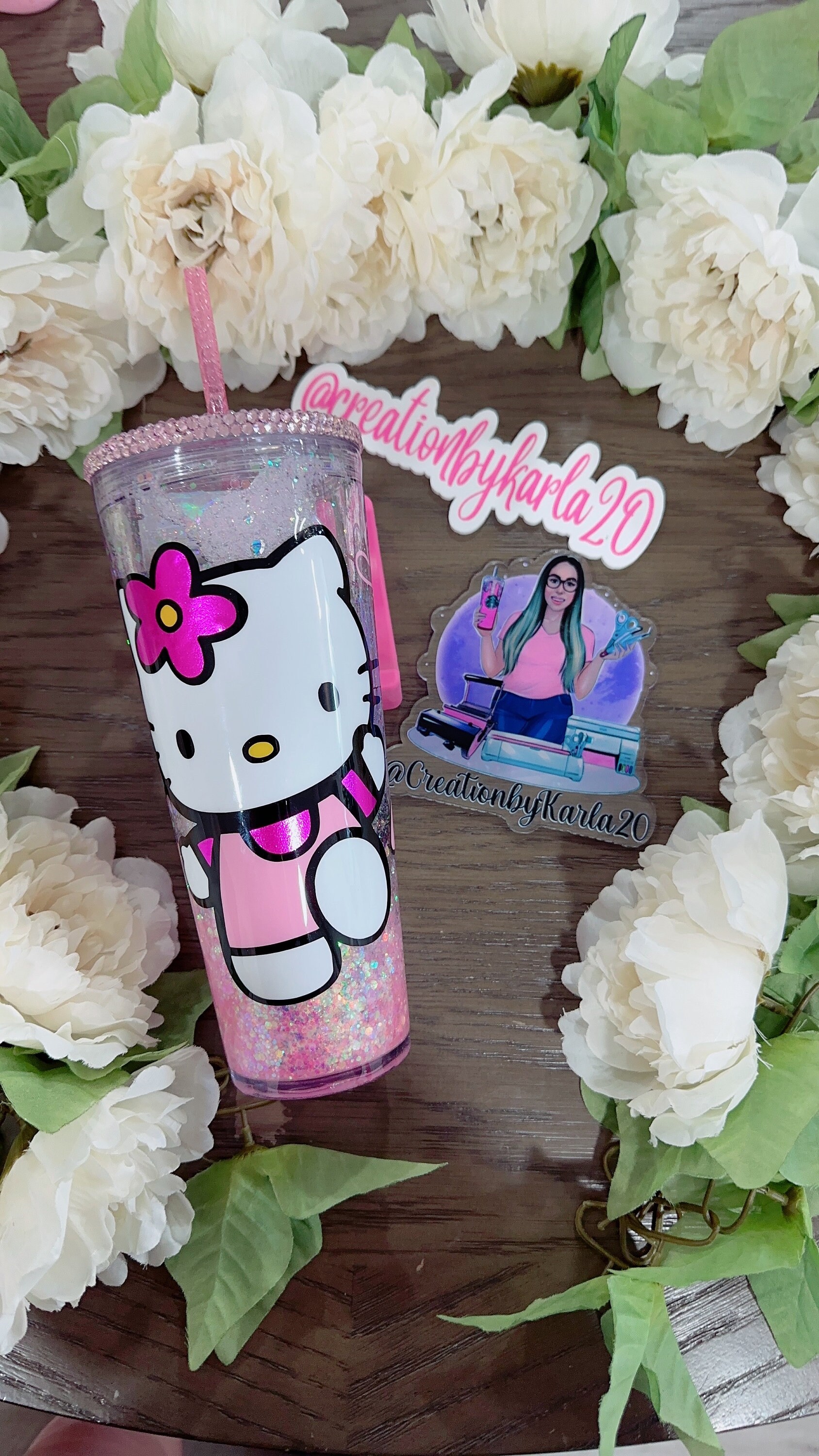 Copa Globo De Nieve De Hello Kitty - Etsy