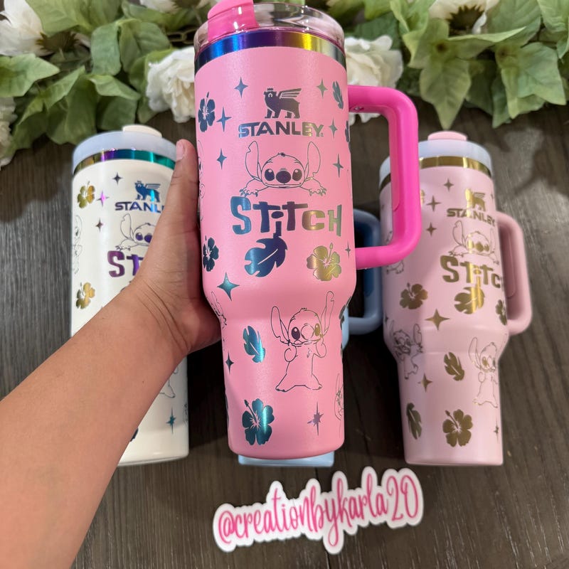 Stitch Stanley Cup - Etsy