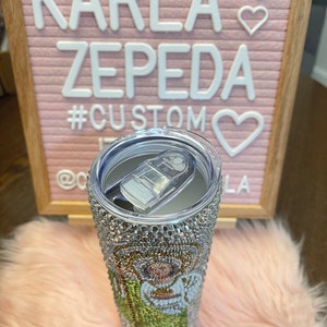 San Judas Tadeo Rhinestones Tumbler - Etsy