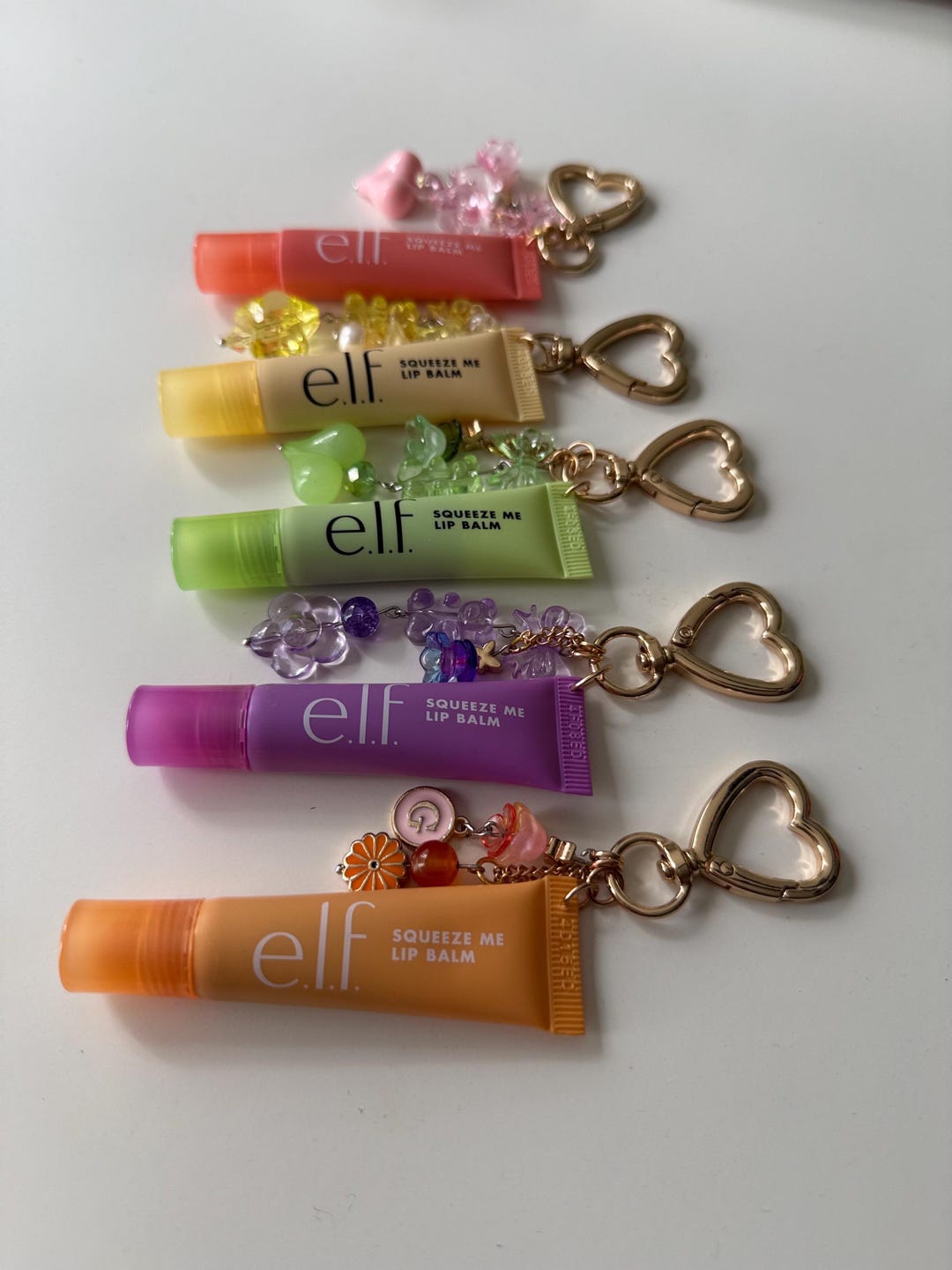 Lip Balm Keychain Gift for Friend Trendy Lip Gloss Accessories With ...