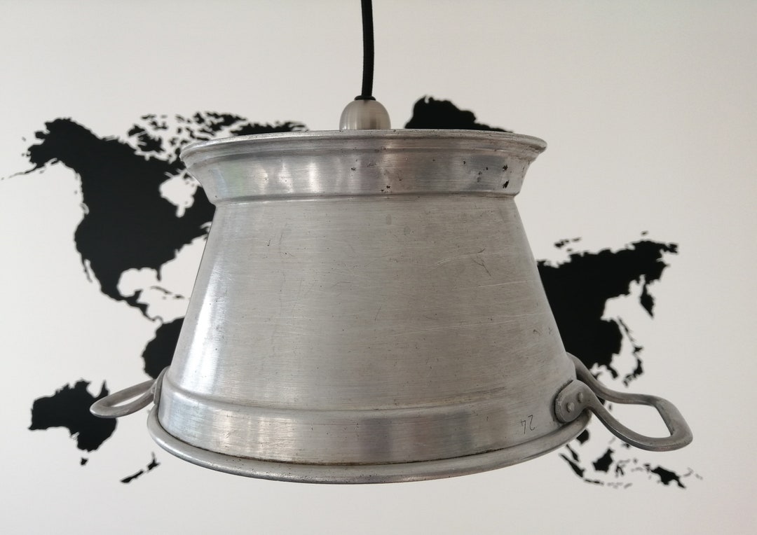 A Lamp With Soul: Colander Pendant Lamp - Etsy