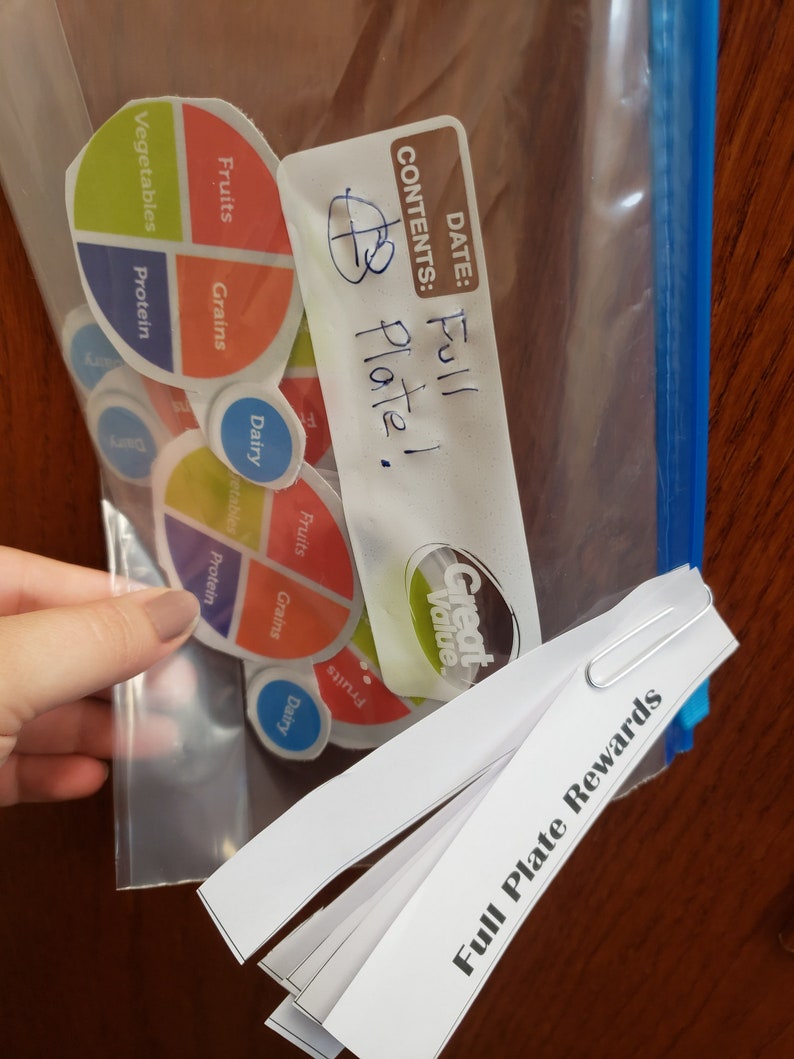 My Plate Activity Printable (based on USDA My Plate) - Etsy