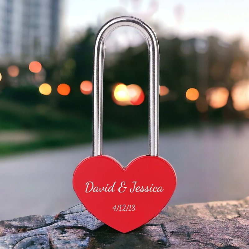 Heart Shaped Lock - Etsy
