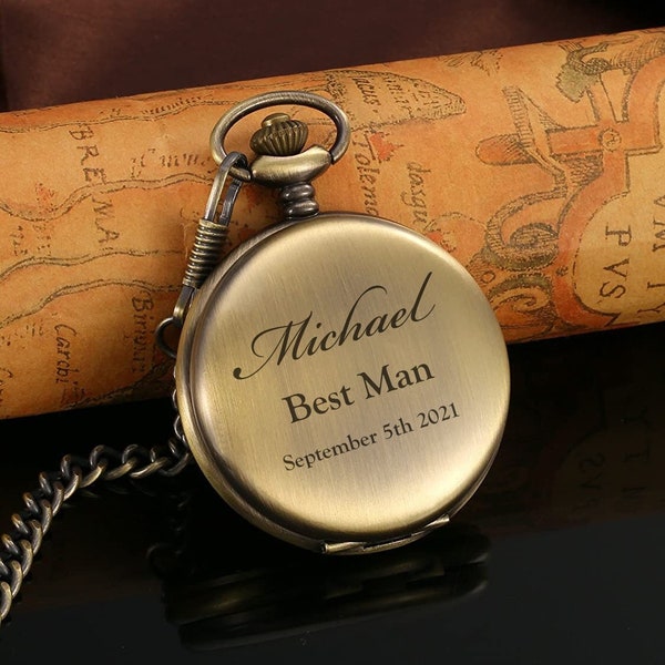 Custom Pocket Watch - Etsy