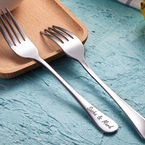 Personalized FORK Dinnerware Utensil Party Wedding Gifts for - Etsy