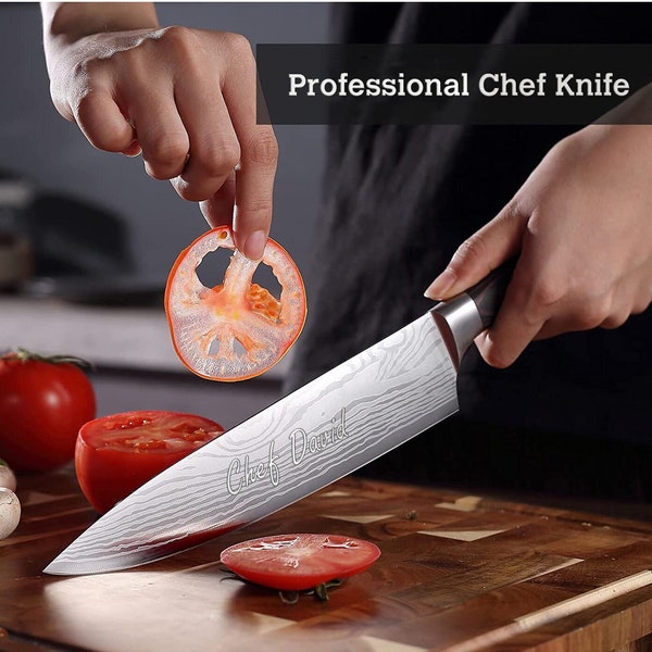 Personalized Chef Knife Knive Kitchen Cooking Home Housewarming ...