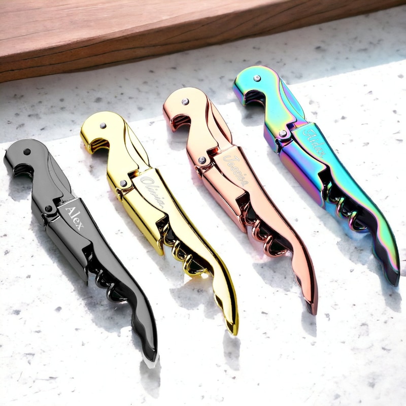 Custom Wine Opener Gold - Etsy
