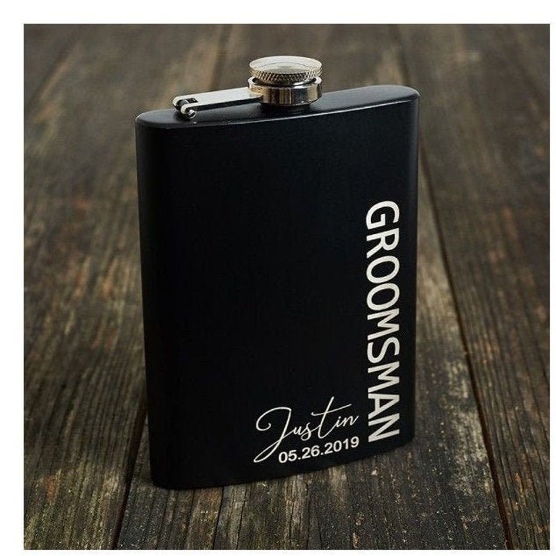 Groomsmen Flasks - Etsy