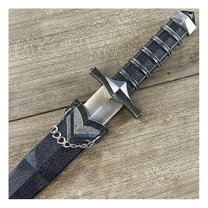 Personalized FANTASY DAGGER & SHEATH Swords Groomsmen Birthday Gift for ...