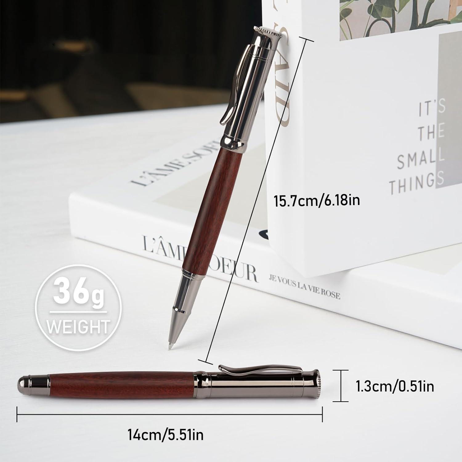 Personalized PEN Pens Wood Walnut Graduation Teacher Birthday Gift for ...