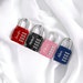 Personalized COMBINATION LOCK Padlock School Kids Child Birthday Gift ...