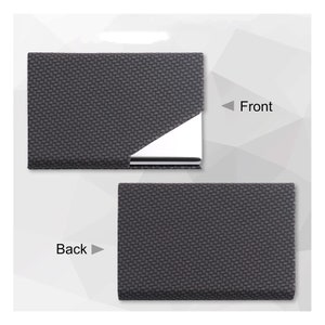 Personalized BUSINESS CARD HOLDER Case Office Desk Corporate Work Boss ...