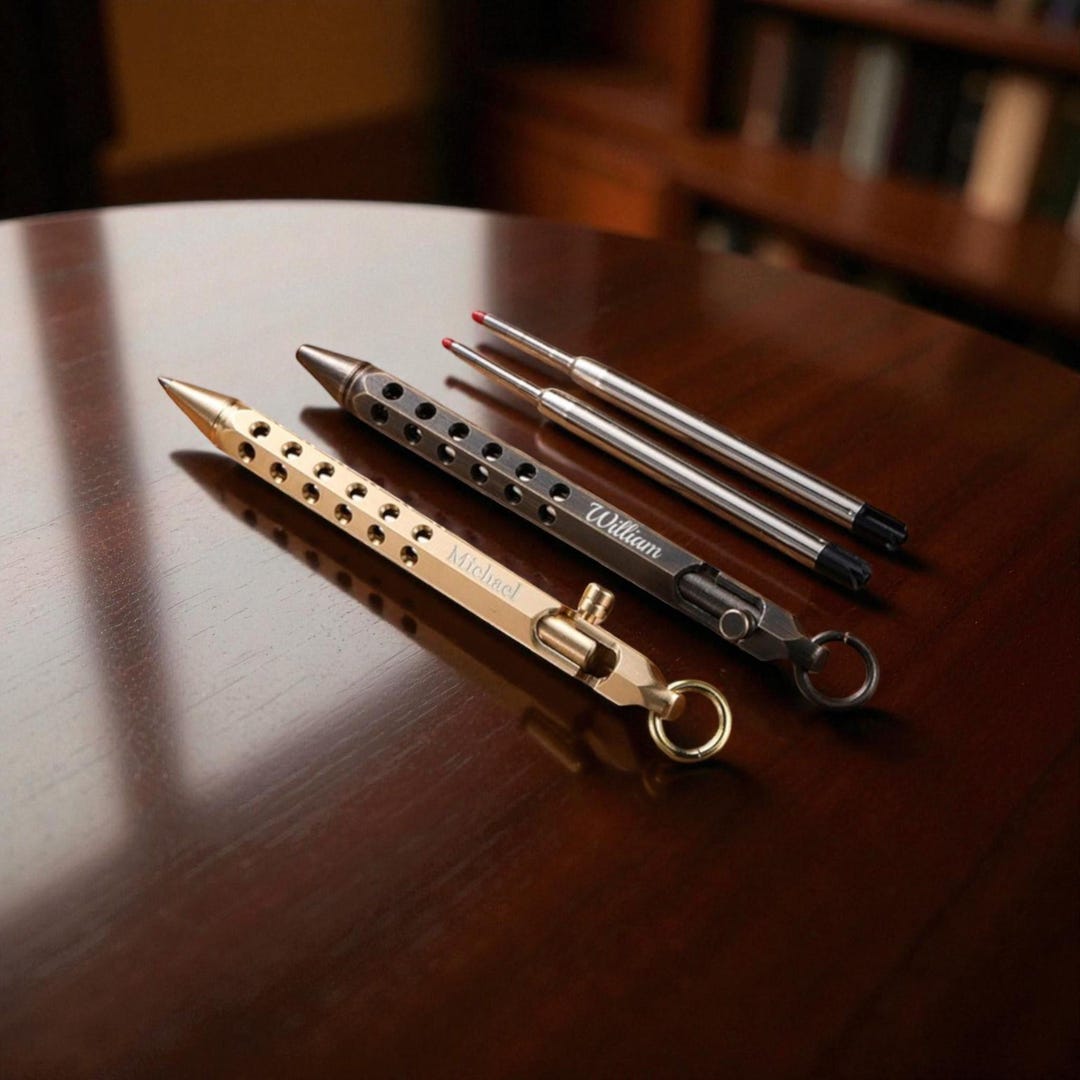 Personalized BOLT ACTION PEN Military Veteran Groomsmen Birthday Gift ...