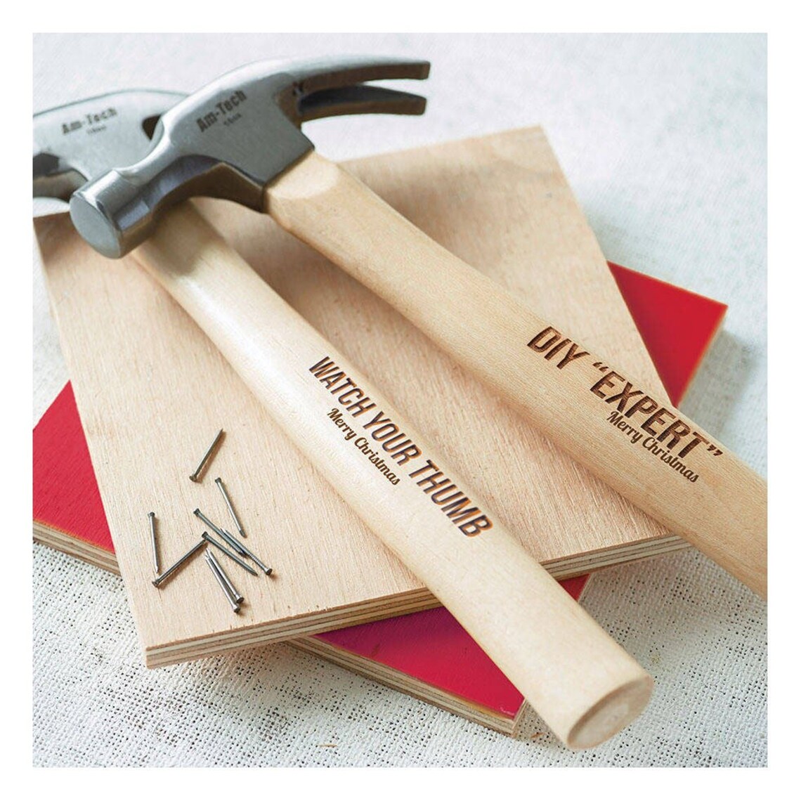 Personalized HAMMER Hammers Groomsmen Birthday Gift for Him Dad Men ...