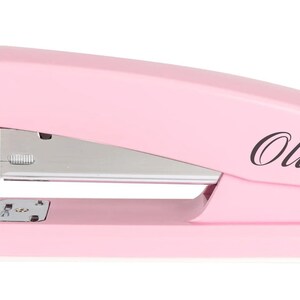 Personalized PINK STAPLER Staplers Office Teacher Bridesmaid Gift for ...