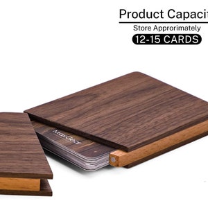 Personalized BUSINESS CARD HOLDER Case Office Desk Corporate Birthday ...