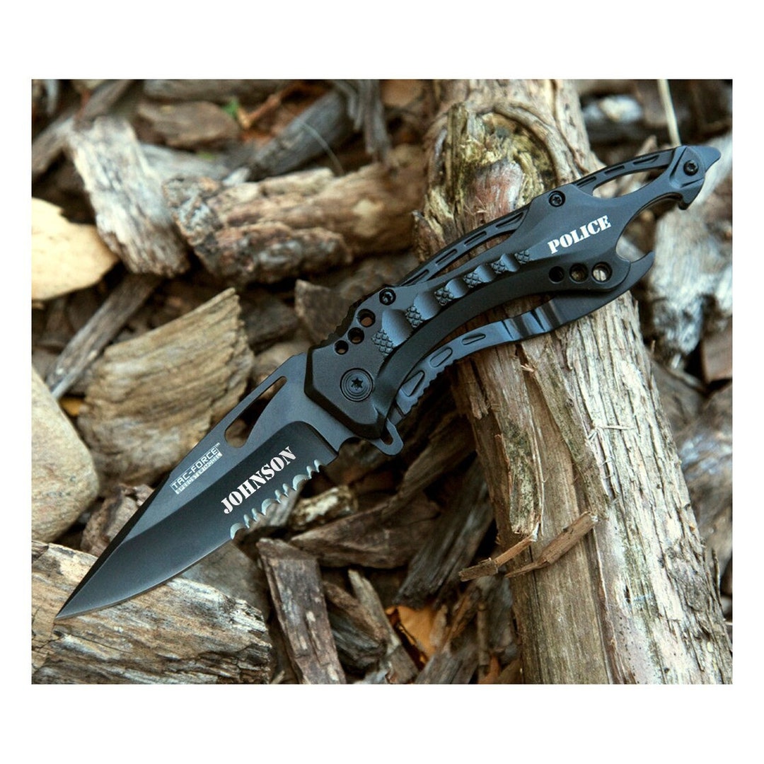 Personalized POLICE POCKET KNIFE for Knives Law Enforcement Officer Cop ...