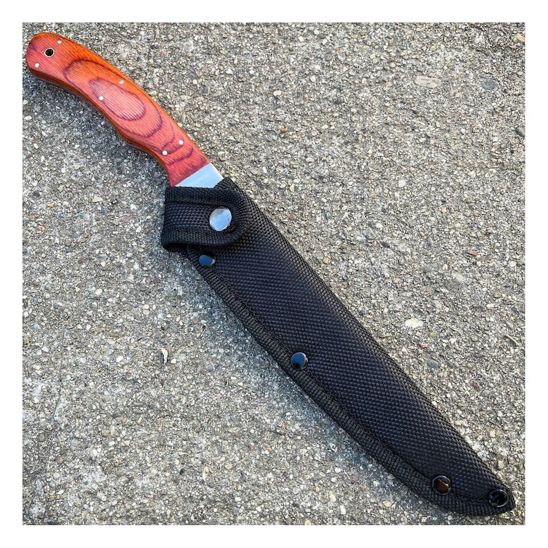 Personalized FILLET KNIFE & SHEATH Fishing Birthday Gift for Him Dad ...