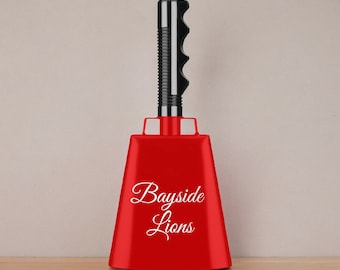 Custom Team Spirit Cowbell - Etsy