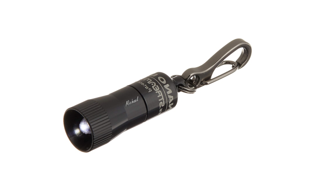 Personalized Mini LED Flashlight Nano Keychain Gifts for Dad Tactical ...