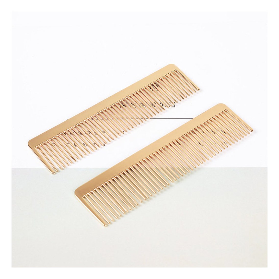 Personalized COMB Custom Engraved Combs Rose Gold Pink Hair - Etsy