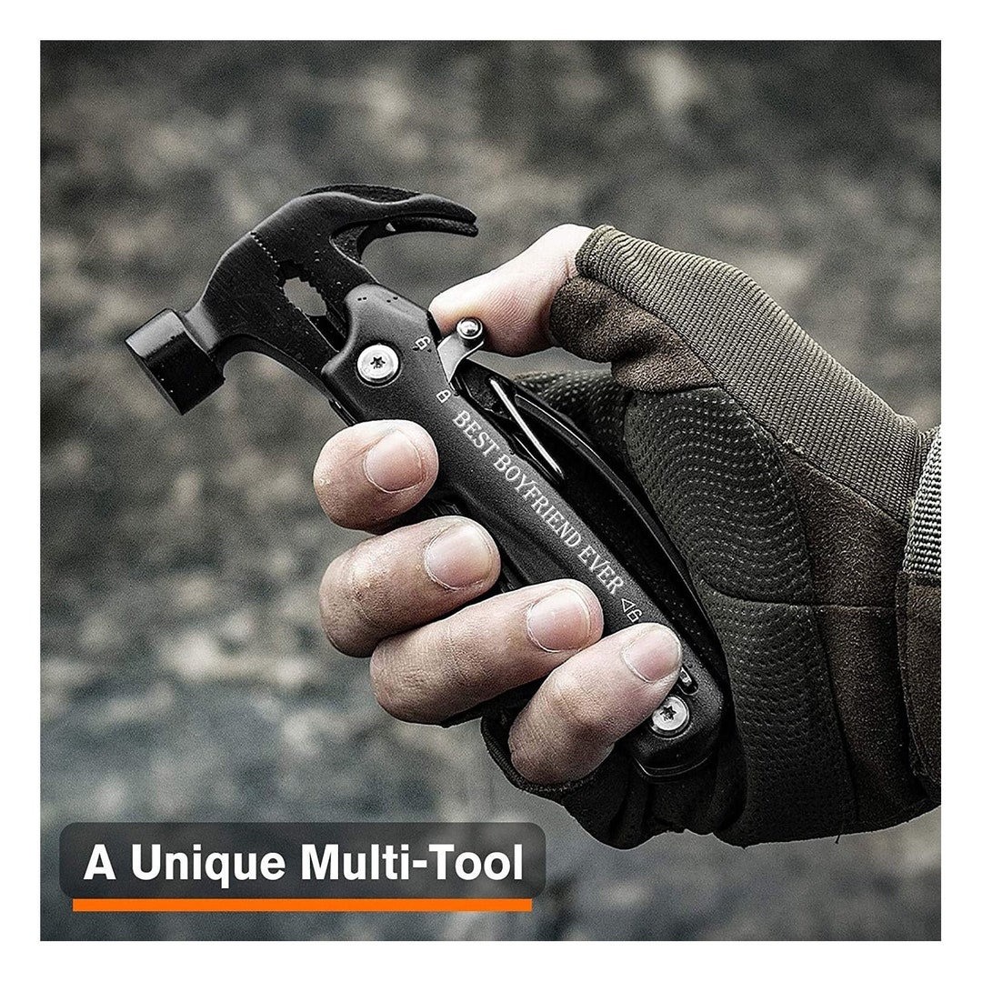 Personalized HAMMER MULTITOOL Pocket Knife Tool Groomsmen Birthday Gift ...