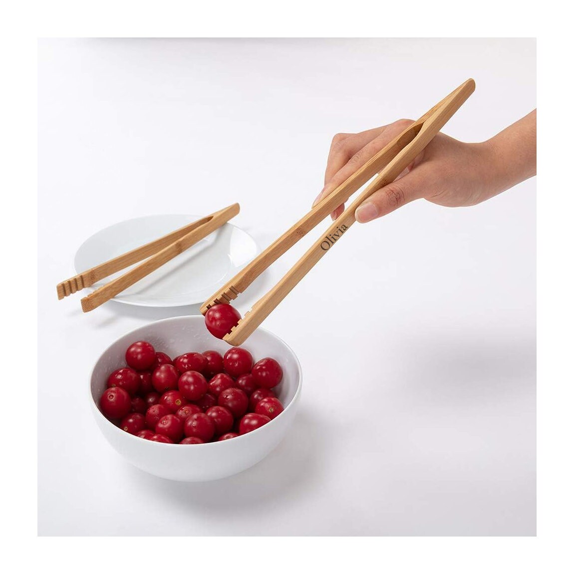Personalized Bamboo Toast TONGS Toaster Utensil Birthday Gift for Him ...