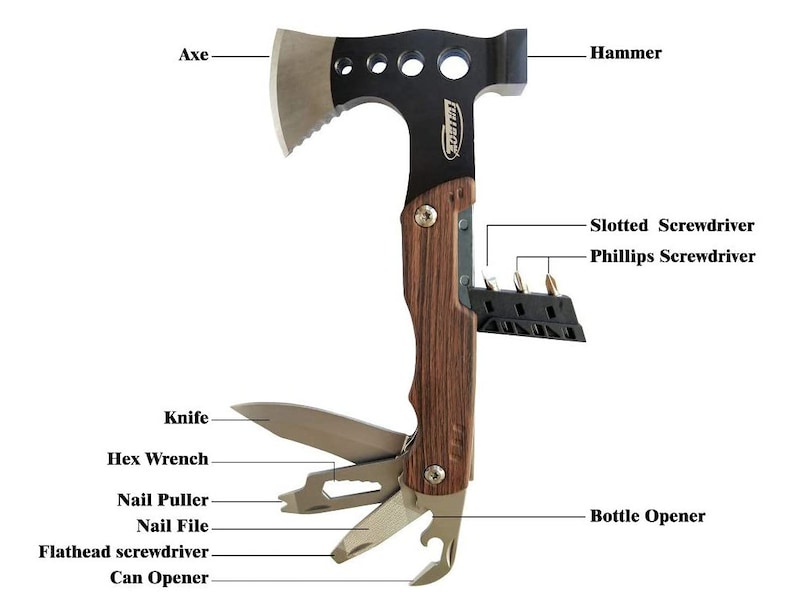 Personalized MULTITOOL AXE Axe Hammer Knife Multi Tool Tools - Etsy