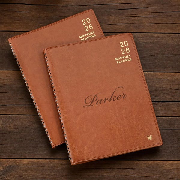 Leather Planner 2026 - Etsy