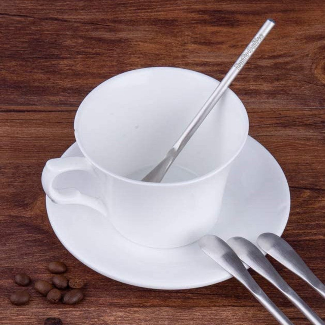 Personalized Coffee STIRRER Small Espresso Custom Engraved Utensil ...