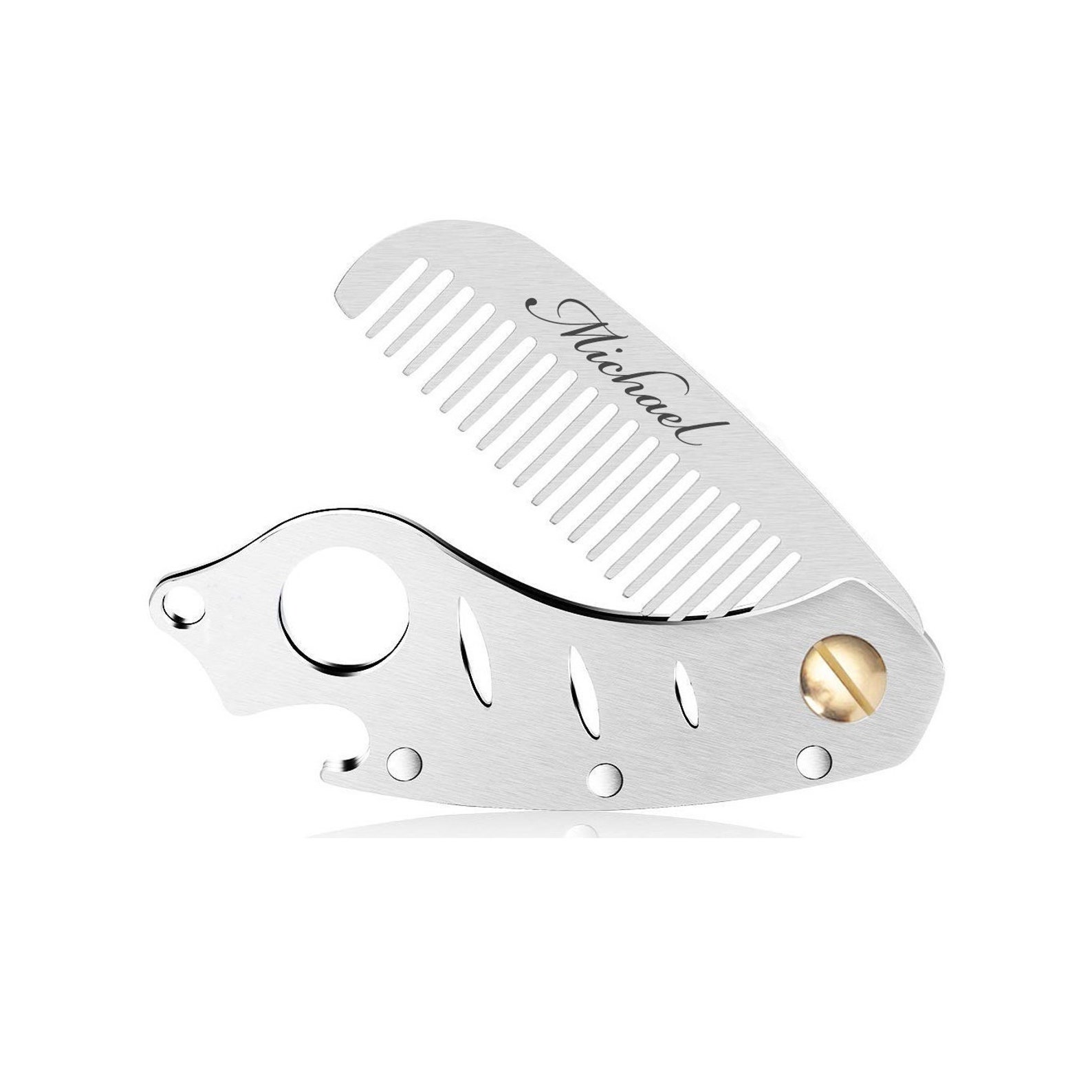 Personalized COMB Combs Hair Beard Groomsmen Birthday Gift for Him Dad ...