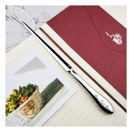 Hand Stamped Letter Opener Gifts for Her Gifts for Him - Etsy