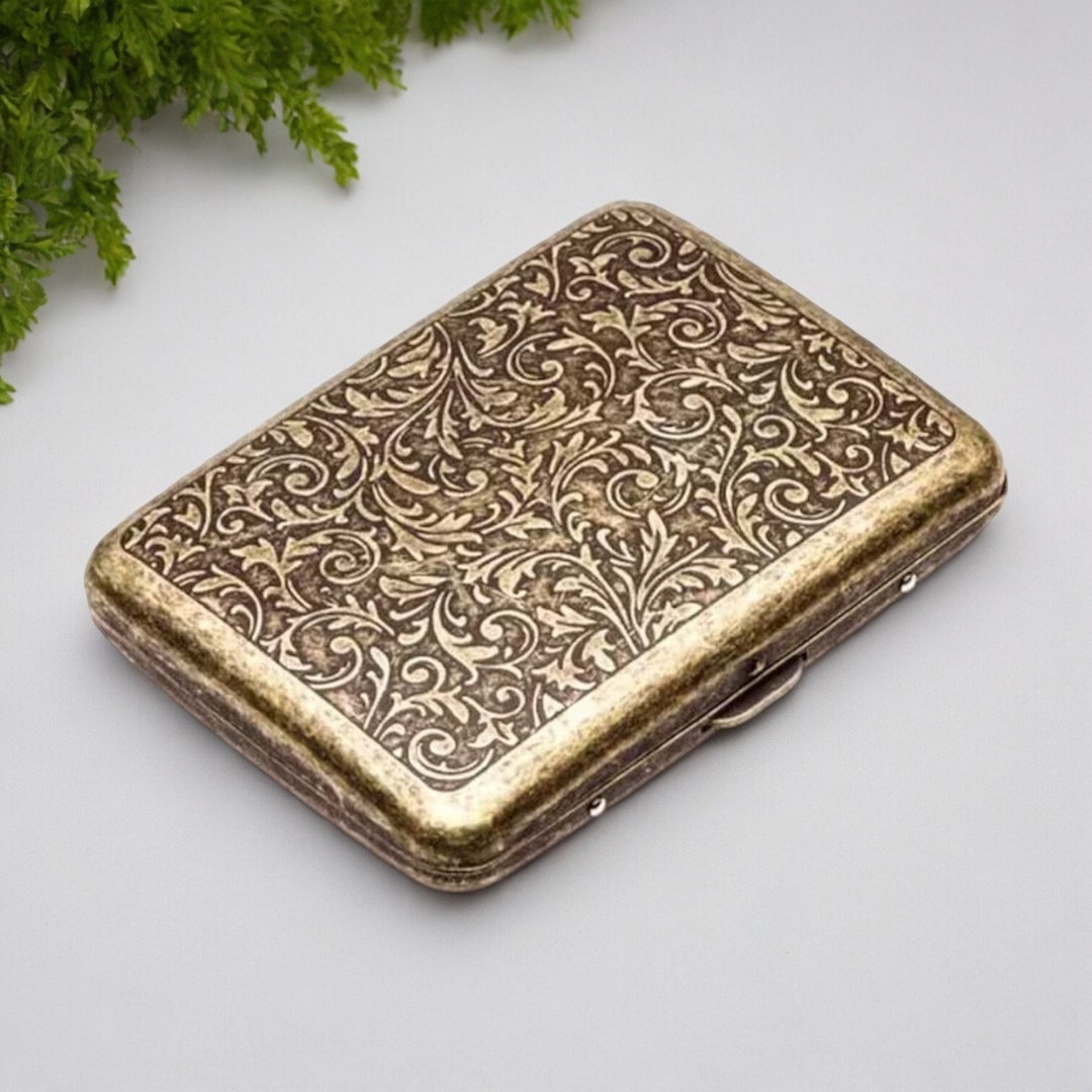 Personalized CIGARETTE CASE Holder Groomsmen Birthday Gift for Him Dad ...