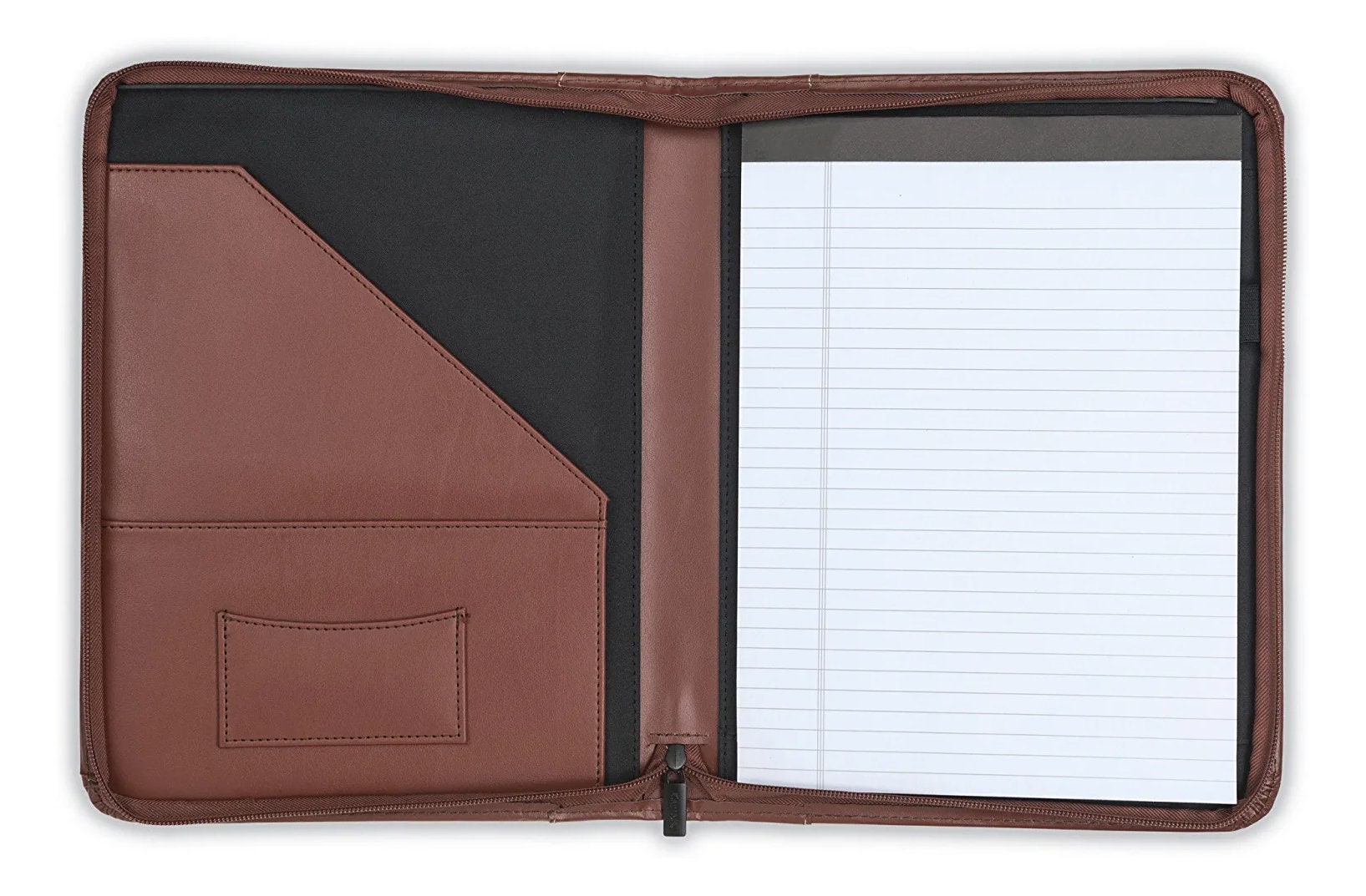 Personalized LEATHER PORTFOLIO ZIPPER Custom Engraved Padfolio - Etsy Personalized LEATHER PORTFOLIO ZIPPER Custom Engraved Padfolio - Etsy