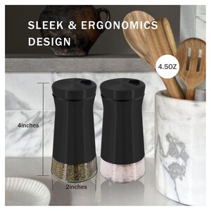 Personalized SALT & PEPPER SHAKERS Mill Grinder Cooking Home Kitchen ...
