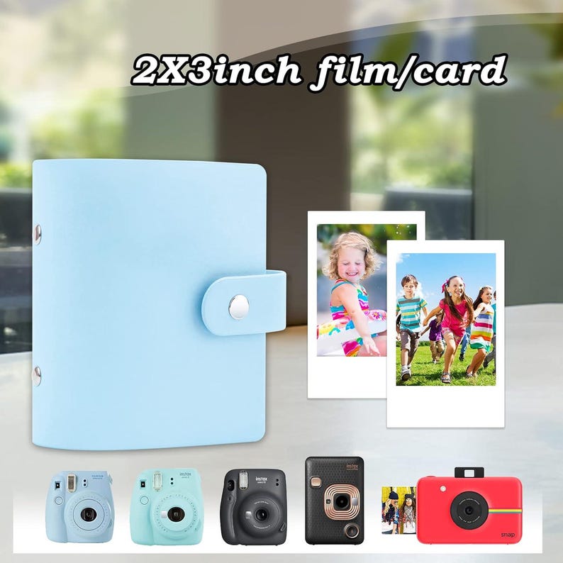 Personalized PHOTO ALBUM for Instant Film Camera Picture Scrapbook ...